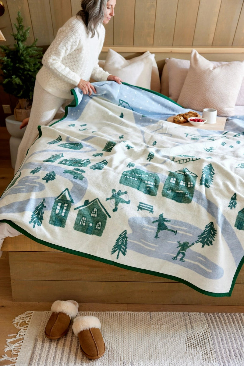 Winter Wonderland Blanket - Chappy Wrap – The Woods Maine