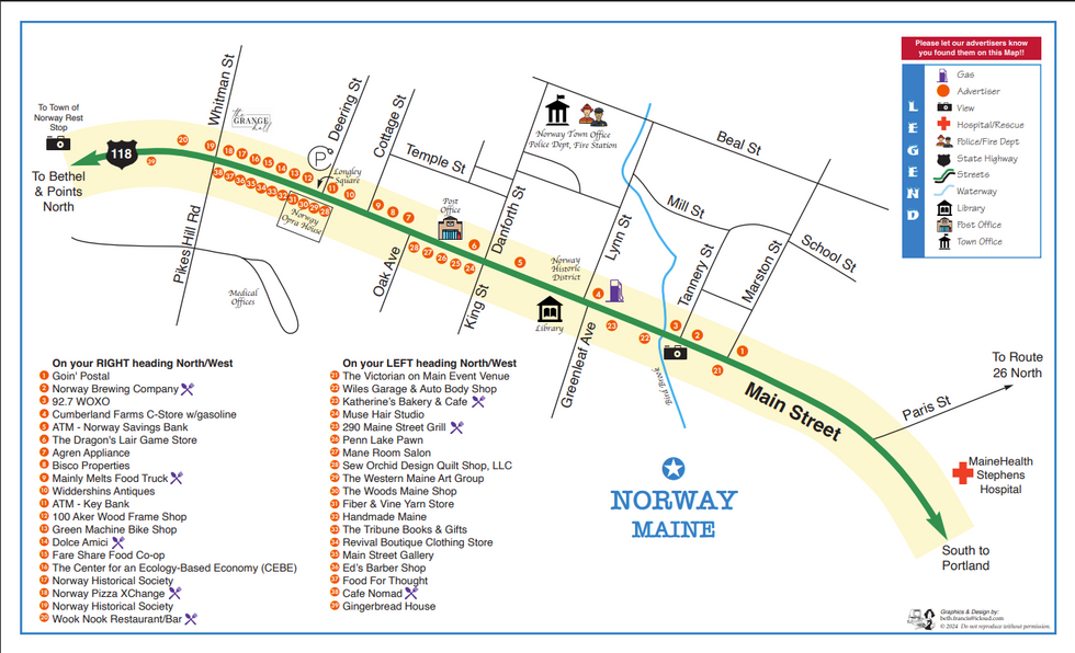 Explore Norway Maine - Your Ultimate Map Guide – The Woods Maine
