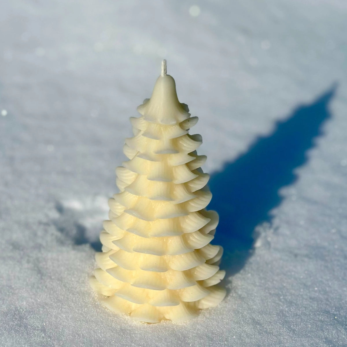 Pine Tree Molded Candle - Boujee Bee – The Woods Maine